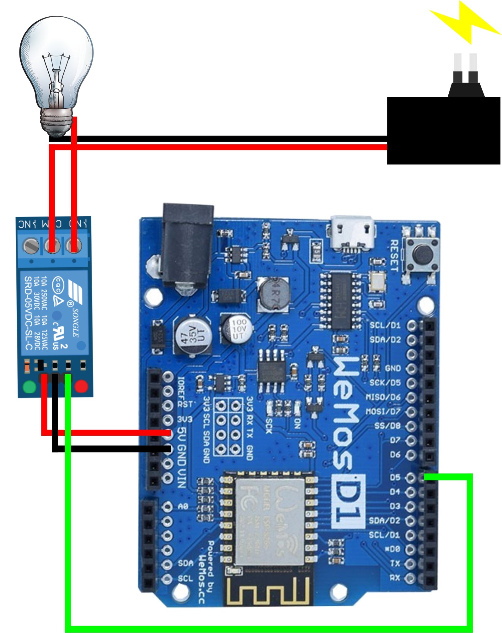 Tutorial Menyalakan Lampu Melalui Android Dengan Arduino Wemos Dunia Coding