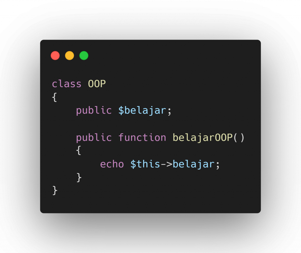 Belajar Php 9 Belajar Oop Pada Php Dunia Coding