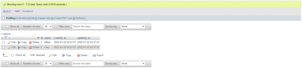 Belajar Laravel 8 7 Faker Dan Seeder Pada Laravel Dunia Coding