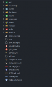 Belajar Laravel #3 : Struktur Folder Laravel - Dunia Coding